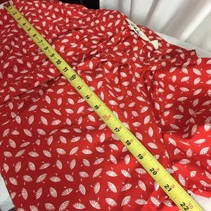 lady manhatten | Tops | Lady Manhattan Vintage Red Blouse 2 | Poshmark